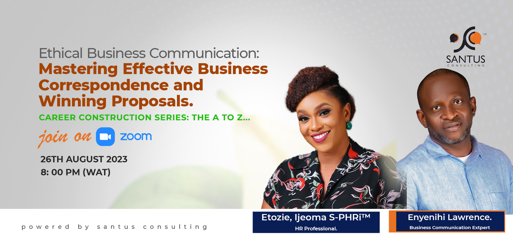 Ethical Business Communication – Santus Consulting